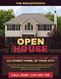 Open House Flyer Template | PosterMyWall