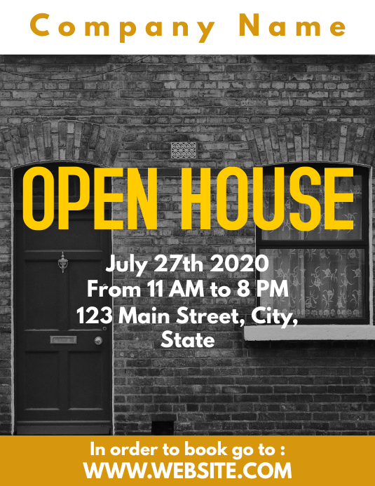 Business Open House Invitation Template Buy Open House Invitation