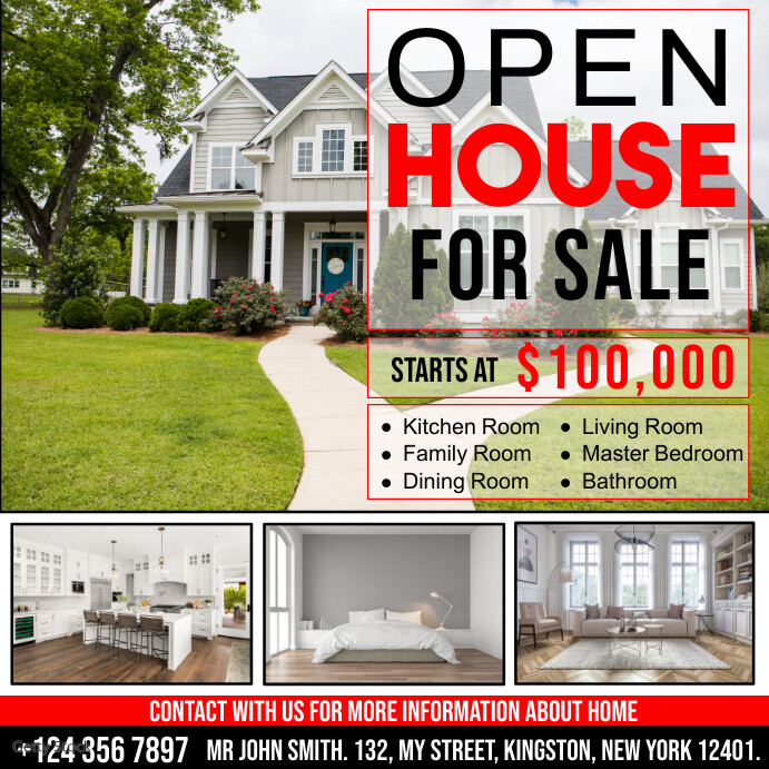 open house for sale Template | PosterMyWall