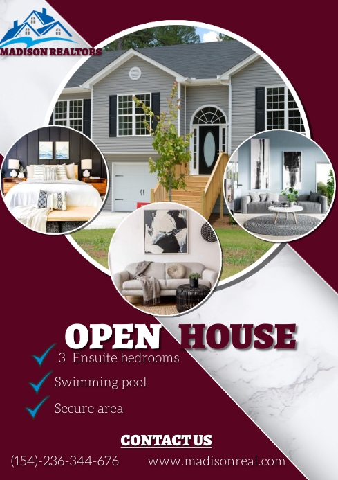 OPEN HOUSE POSTER Template | PosterMyWall