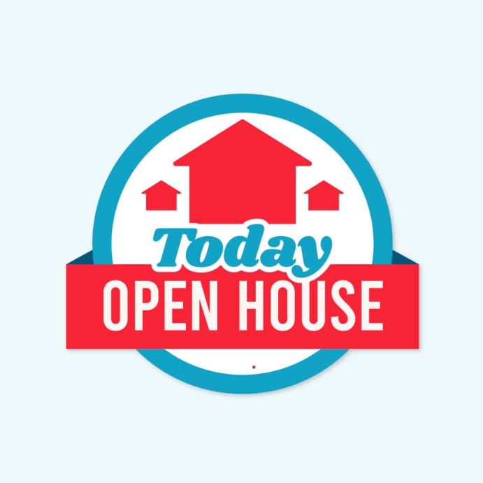 Open House poster design template | PosterMyWall