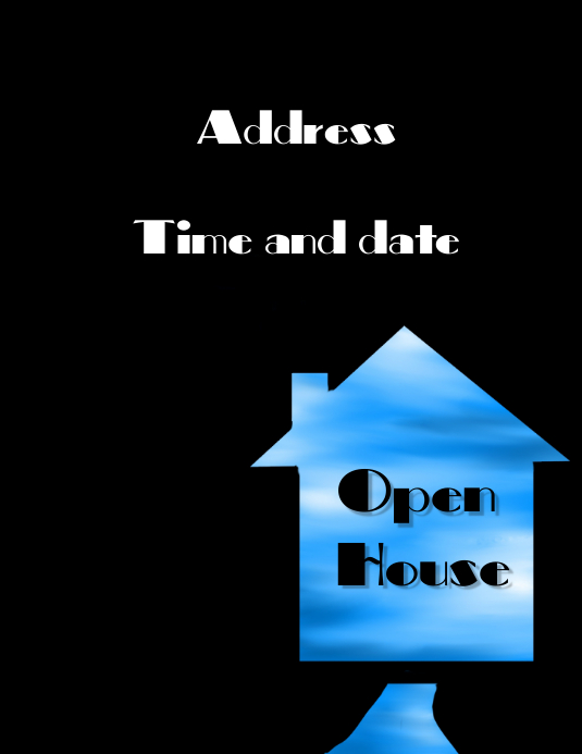 Open House Template | PosterMyWall