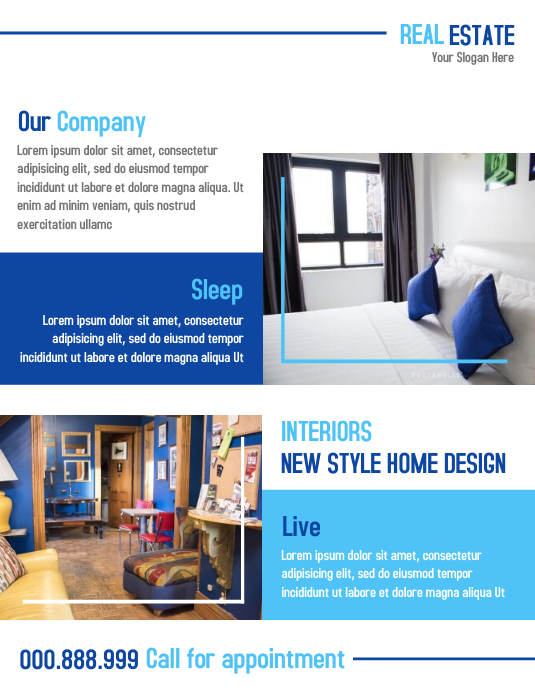 Open House Property Flyer Real Estate Poster Template | PosterMyWall