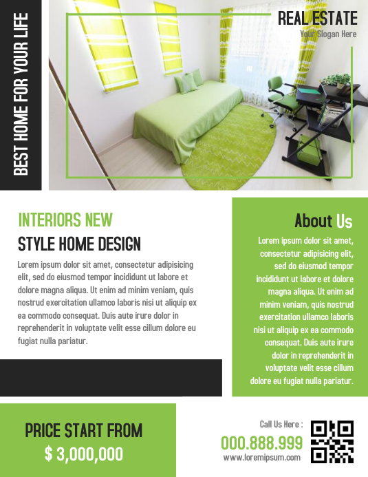 Copy of Open House Property Flyer Real Estate Poster | PosterMyWall