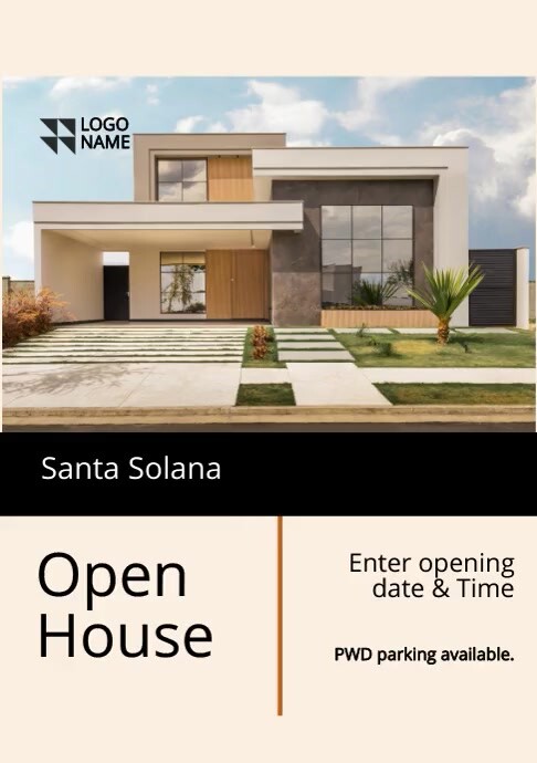 Open House Real Estate Template | PosterMyWall