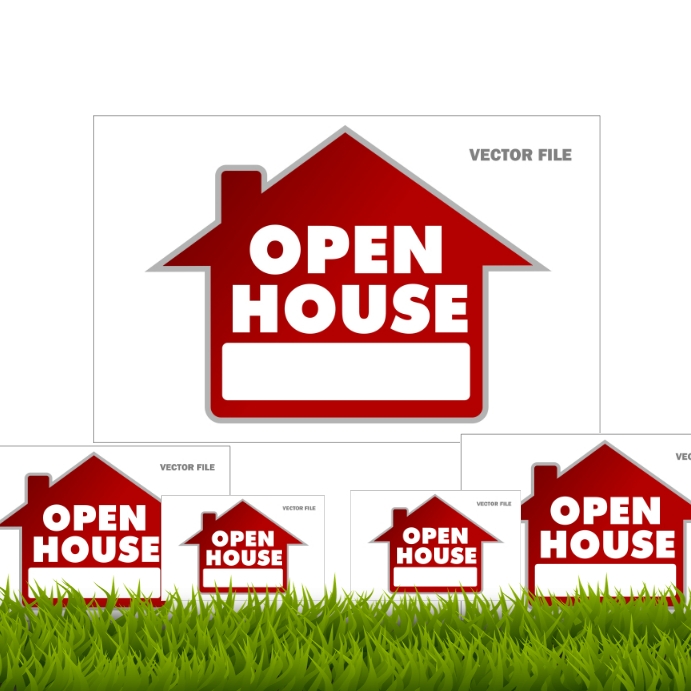 Open house yard sign Template | PosterMyWall
