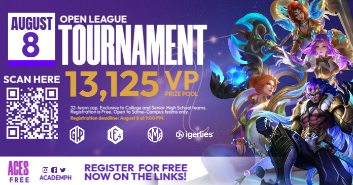 Open League Tournament - Mobile Legends Template | PosterMyWall