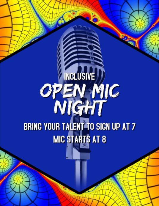 Copy of OPEN MIC | PosterMyWall