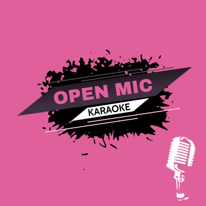 Open Mic Template | PosterMyWall