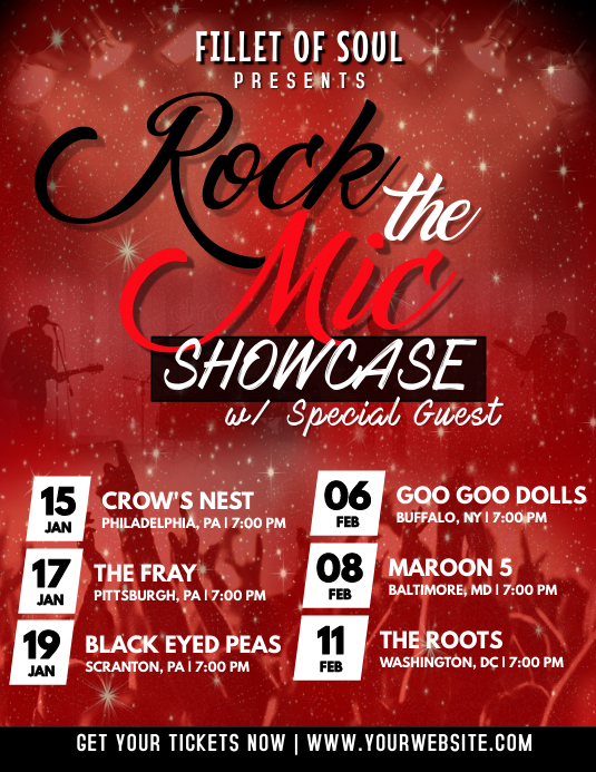 Open Mic Night Template | PosterMyWall