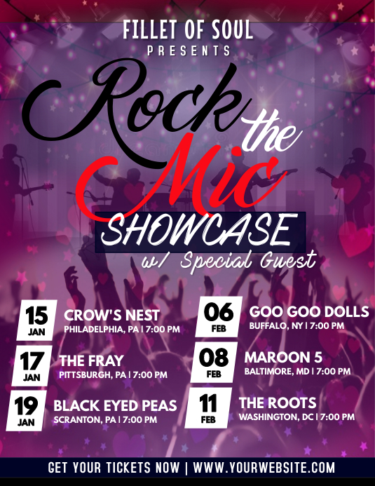 Open Mic Night Template | PosterMyWall