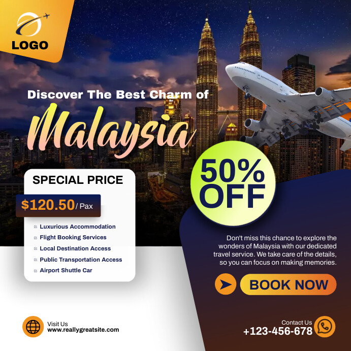 OPEN TOUR MALAYSIA Template | PosterMyWall