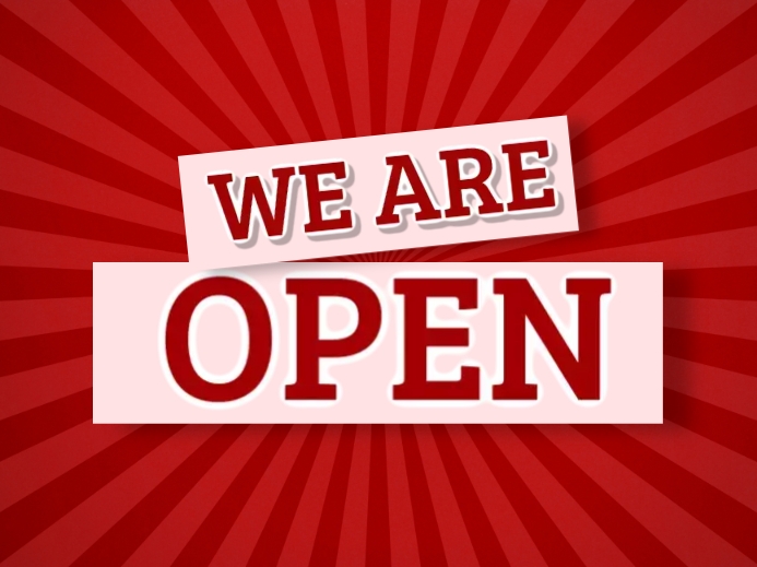 Copy of Open Yard Sign | PosterMyWall