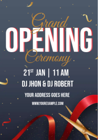 Grand Opening Ceremony Template | PosterMyWall