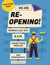 70+ Free 'opening business reopening flyer' Design Templates | PosterMyWall