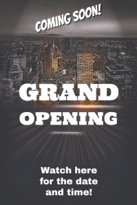 Opening Soon Template | PosterMyWall