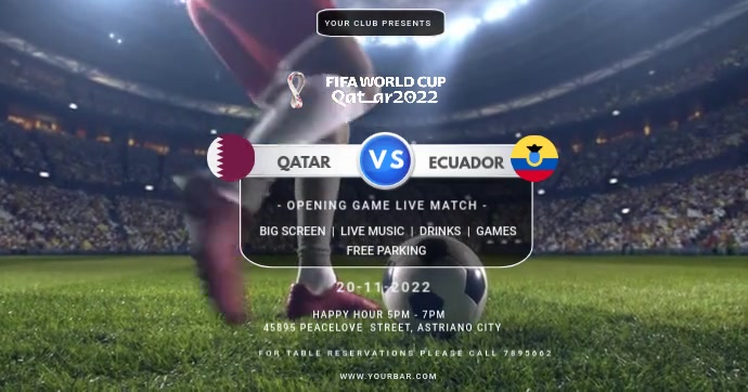 opening game Facebook ad Template | PosterMyWall