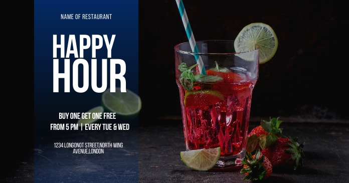 OPENING HOURS BANNER Template | PosterMyWall