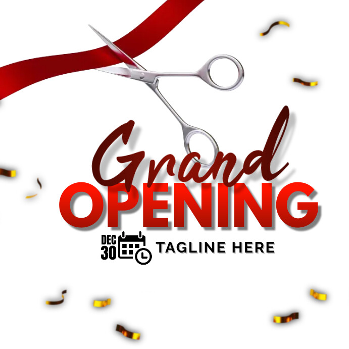 OPENING INSTA TEMPLATE | PosterMyWall