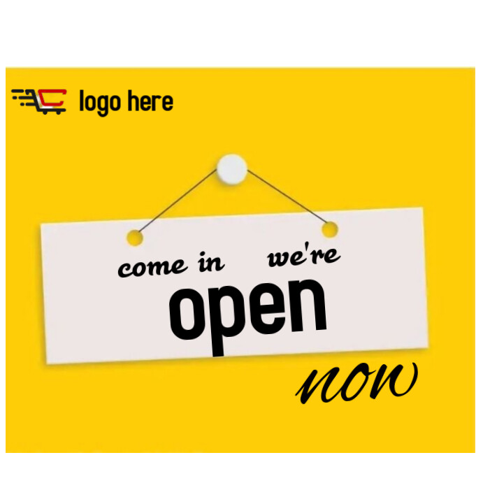 Opening logo Template | PosterMyWall