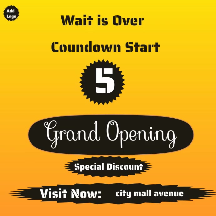 opening sale instagram vide post (1) Template | PosterMyWall