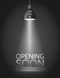 OPENING SOON Template | PosterMyWall