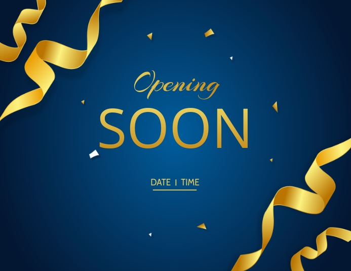 OPENING SOON Template | PosterMyWall