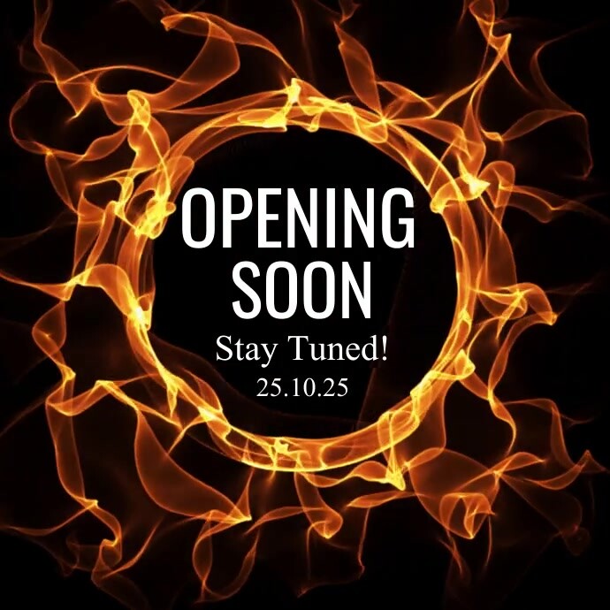 Copy of opening soon | PosterMyWall