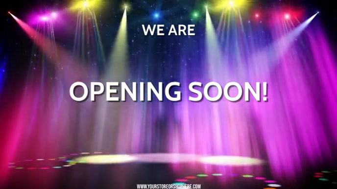 OPENING SOON Template | PosterMyWall