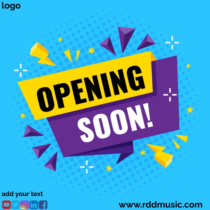 opening soon Template | PosterMyWall