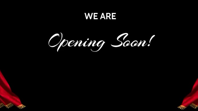OPENING SOON Template | PosterMyWall