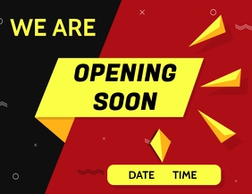 OPENING SOON Template | PosterMyWall