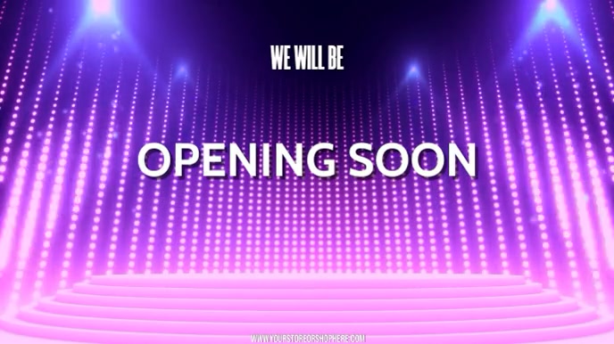 OPENING SOON Template | PosterMyWall