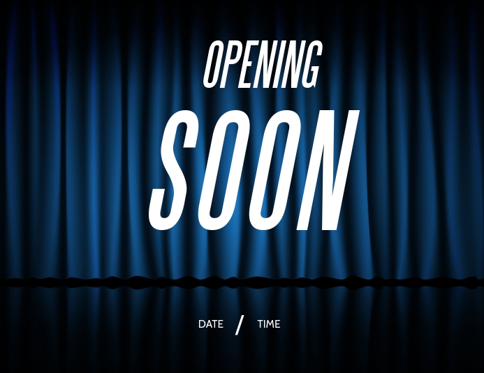 OPENING SOON Template | PosterMyWall