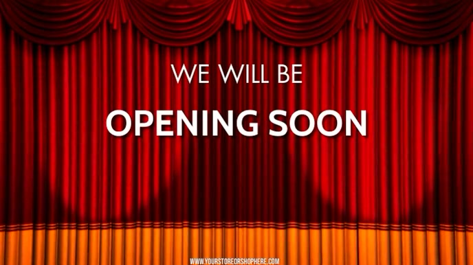 OPENING SOON Template | PosterMyWall