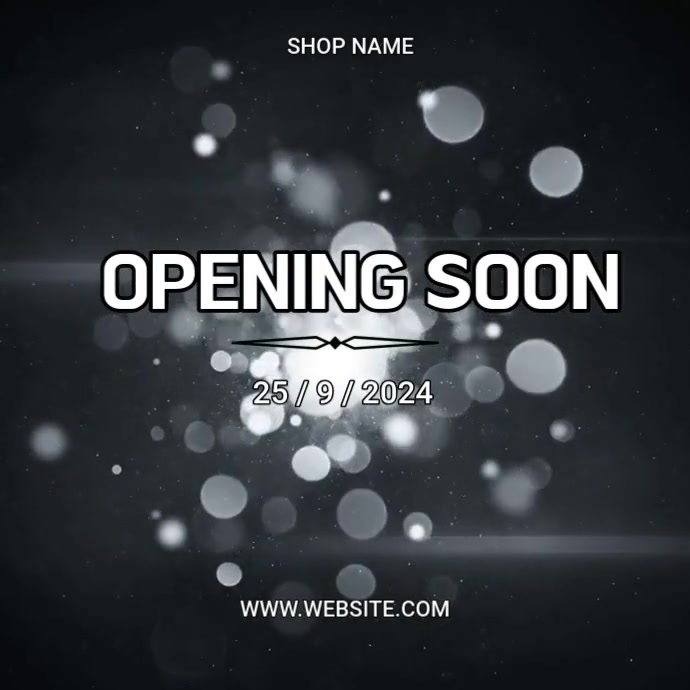 Opening Soon Instagram Post Templat | PosterMyWall