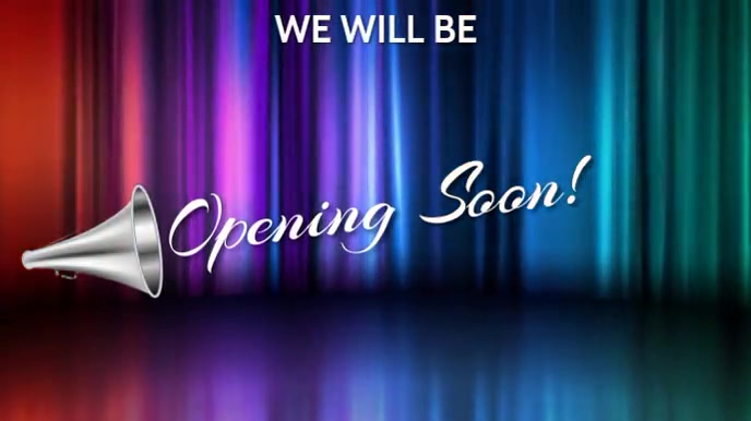 Copy of OPENING SOON multi-color version | PosterMyWall