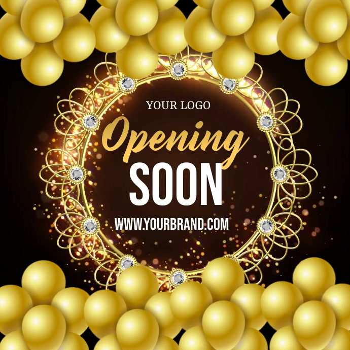 Opening soon video template | PosterMyWall