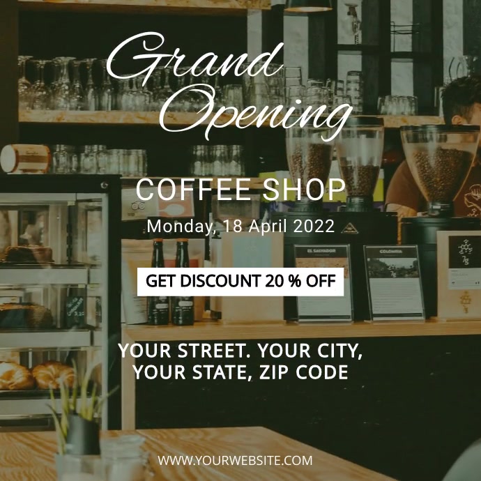 Copy of OPENING VIDEO TEMPLATE.R | PosterMyWall