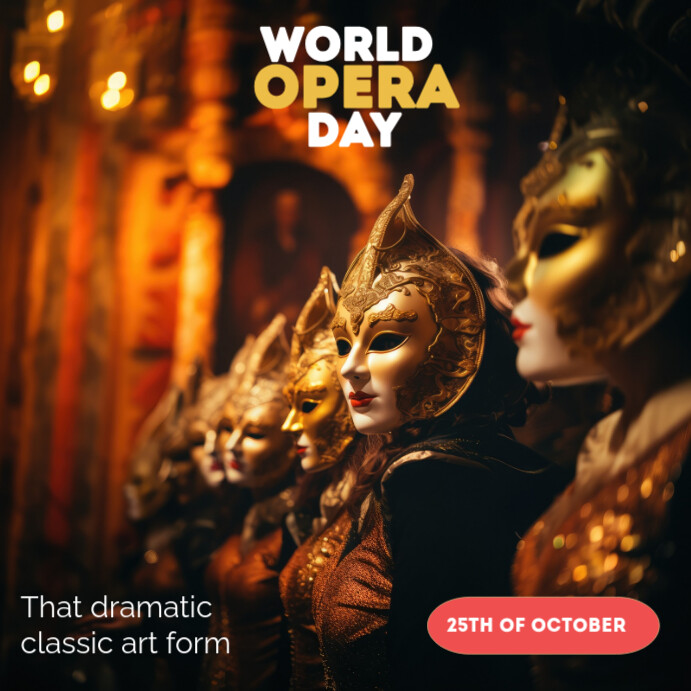 Plantilla de OPERA | PosterMyWall