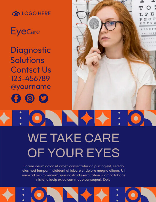 Ophthalmologist template design | PosterMyWall