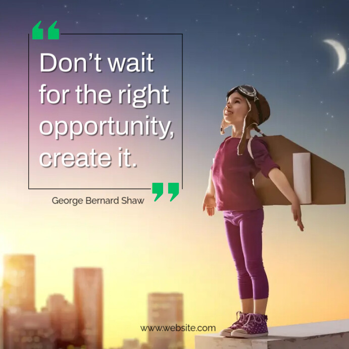 Opportunity quote templates for bussines | PosterMyWall