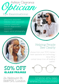 Optician's flyer template | PosterMyWall
