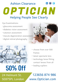 optician flyer template | PosterMyWall