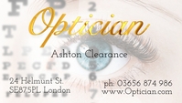 optician business card Template | PosterMyWall