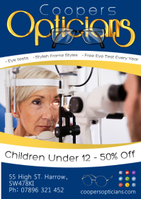 optician flyer template | PosterMyWall
