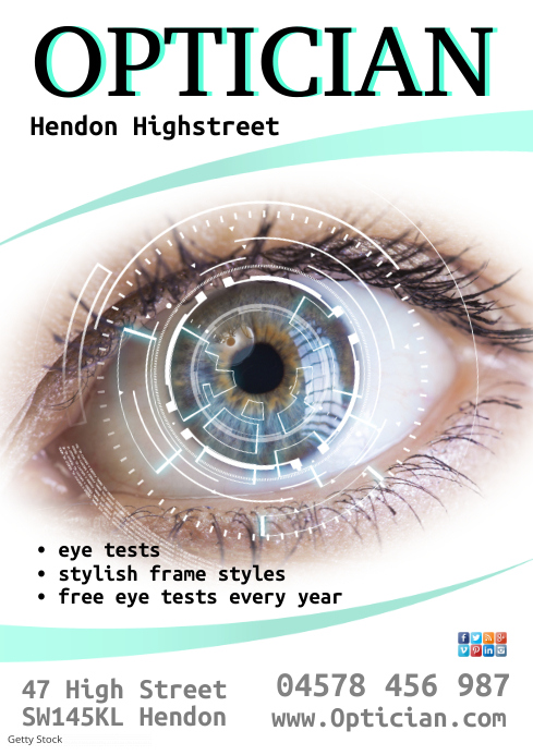 optician flyer Template | PosterMyWall