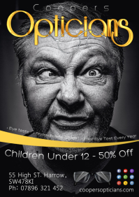 optician flyer template | PosterMyWall