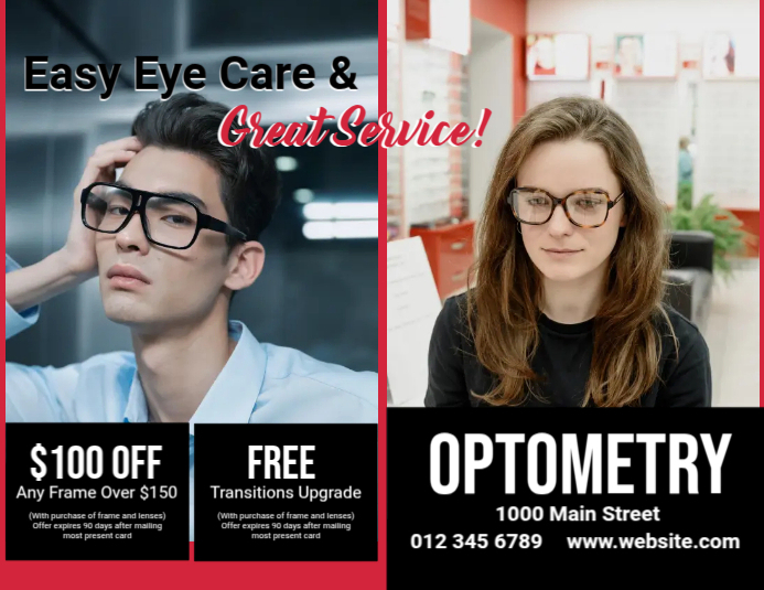 Optometry Service Template | PosterMyWall