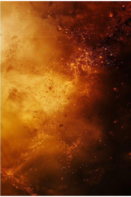 Orange Abstract Art Posters Template | PosterMyWall